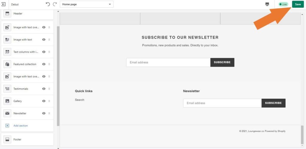 How to Add Footer Newsletter, Meta Description in Shopify - Shopify ...